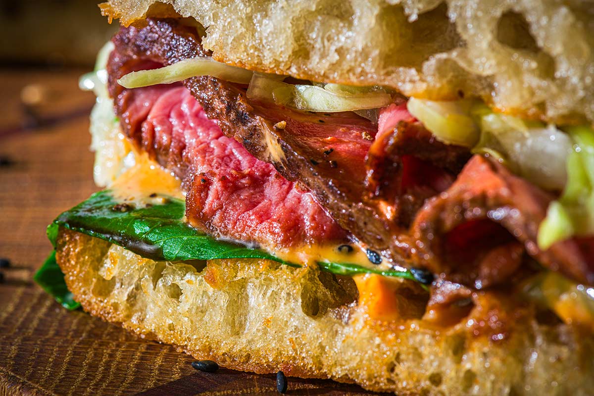 Asiatisches Steak-Sandwich "Alex' Style" | Rezept